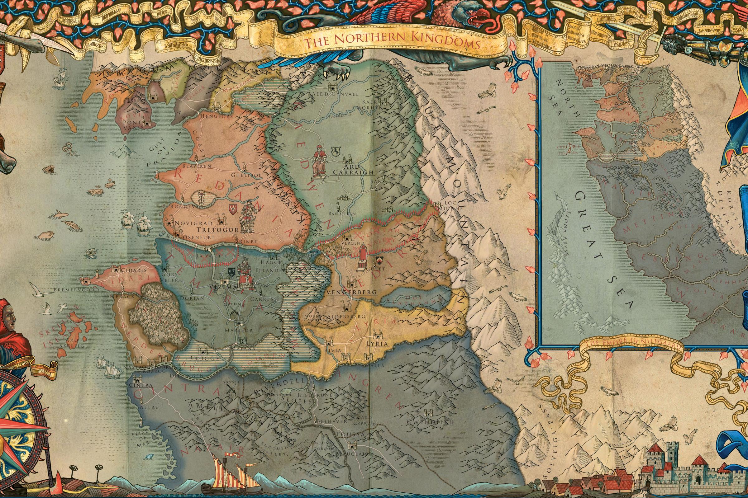 El Mapa de The Witcher – El Sabanero X
